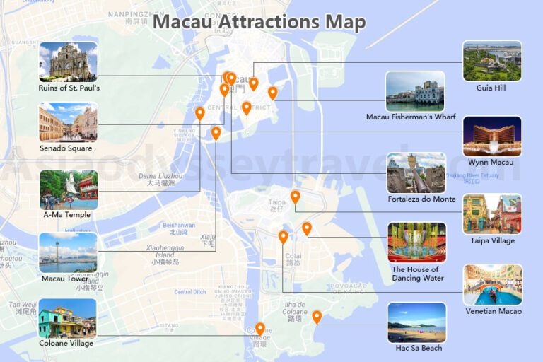 Macau - Um guia das principais atrações de Macau - Portal Trip Tips